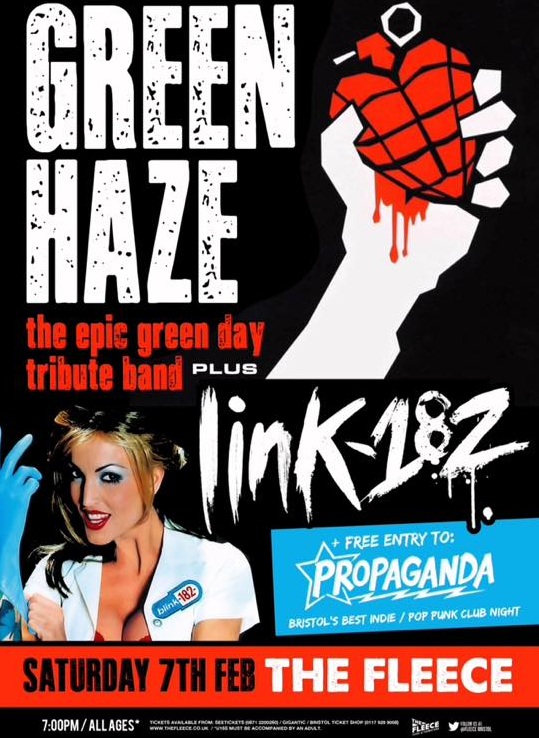 Green Haze - The EPIC Green Day Tribute Band - UK Tribute to Green Day