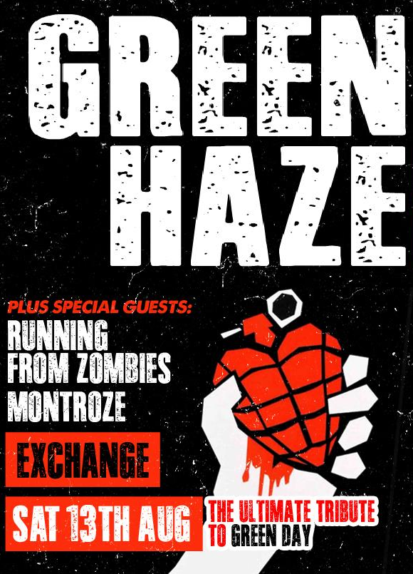 Green Haze - The EPIC Green Day Tribute Band - UK Tribute to Green Day