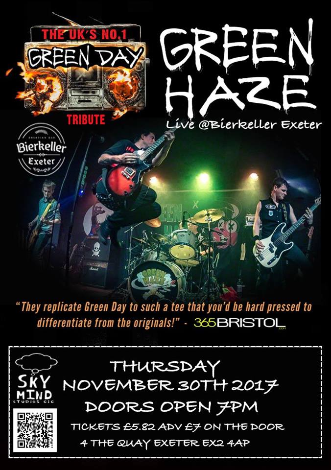 Green Haze - The EPIC Green Day Tribute Band - UK Tribute to Green Day